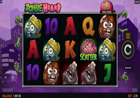 Zombie Hoard – 9 Lines of Brain Eating Fun and Rewards